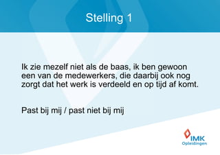 HR congres 2012 - Praktisch leidinggeven op de werkvloer | PPT