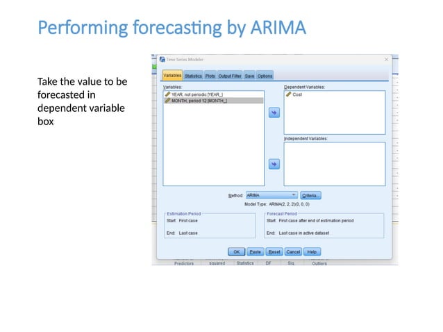 HR Cost Forecasting using ARIMA modelling | PPT