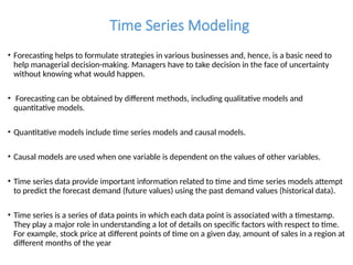 HR Cost Forecasting using ARIMA modelling | PPTX
