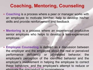 HR Counselling & Mentoring final-.ppt.business | PPT