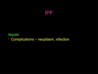 HRCT in Diffuse Lung Diseases - II (Honeycombing, UIP pattern, IPF) | PPT