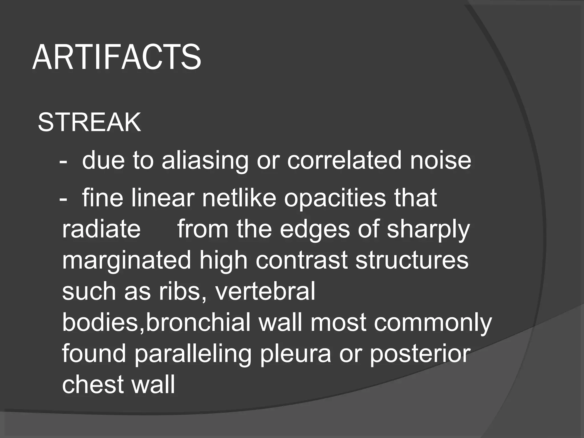 Hrct chest technique and interpretation | PPT