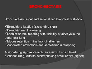 Hrct chest technique and interpretation | PPT