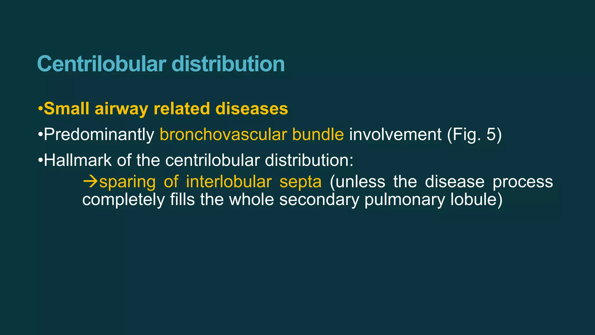 Radiological Approach To Diffuse Lung Diseases | PPTX