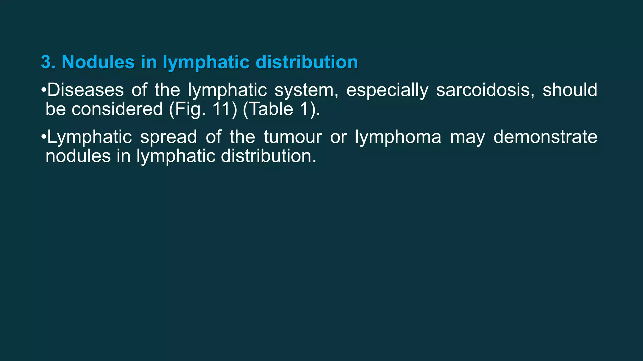 Radiological Approach To Diffuse Lung Diseases | PPTX