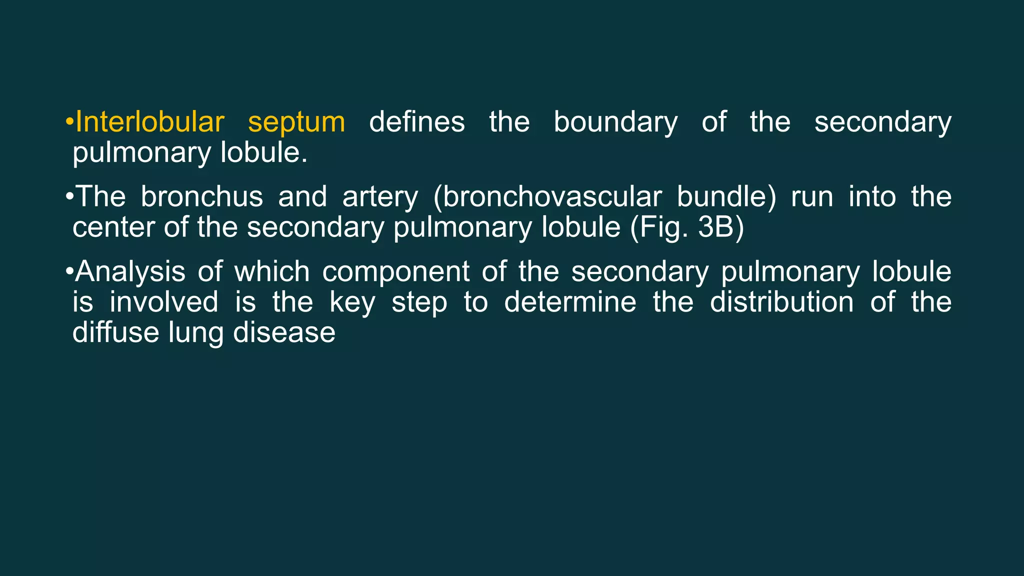 Radiological Approach To Diffuse Lung Diseases | PPTX