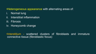 Radiological Approach To Diffuse Lung Diseases | PPTX