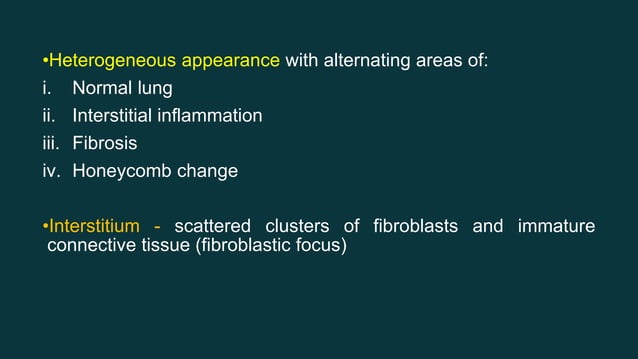 Radiological Approach To Diffuse Lung Diseases Ppt
