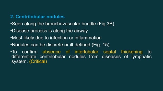 Radiological Approach To Diffuse Lung Diseases | PPTX