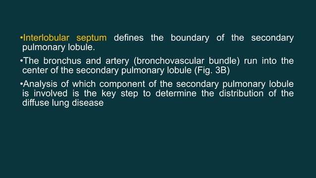 Radiological Approach To Diffuse Lung Diseases | PPTX