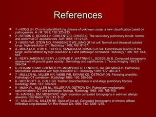 Hrct in diagnosis of diffuse lung diseases | PPT