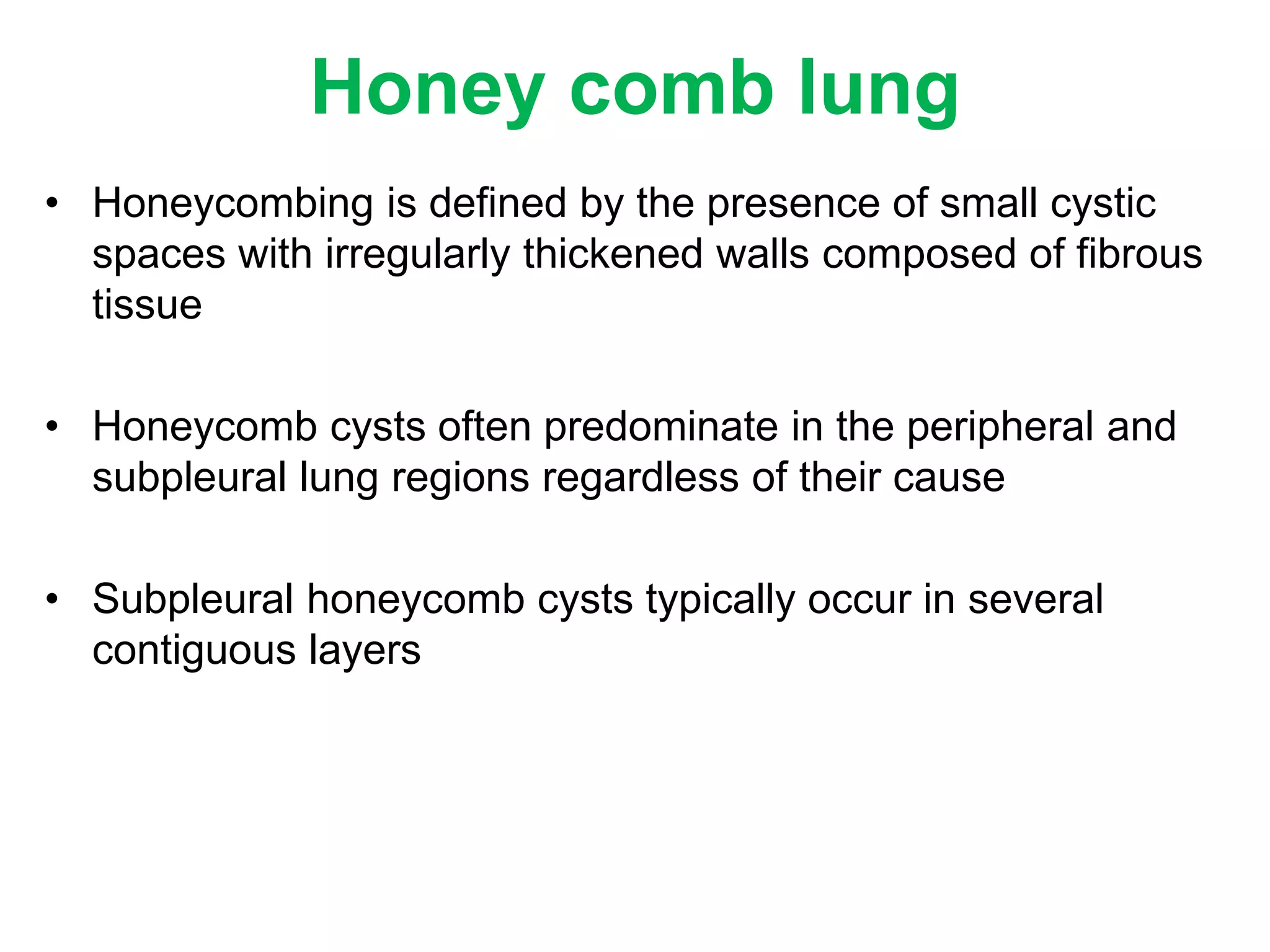 HRCT LUNG-BASIC INTERPRETATION | PPT