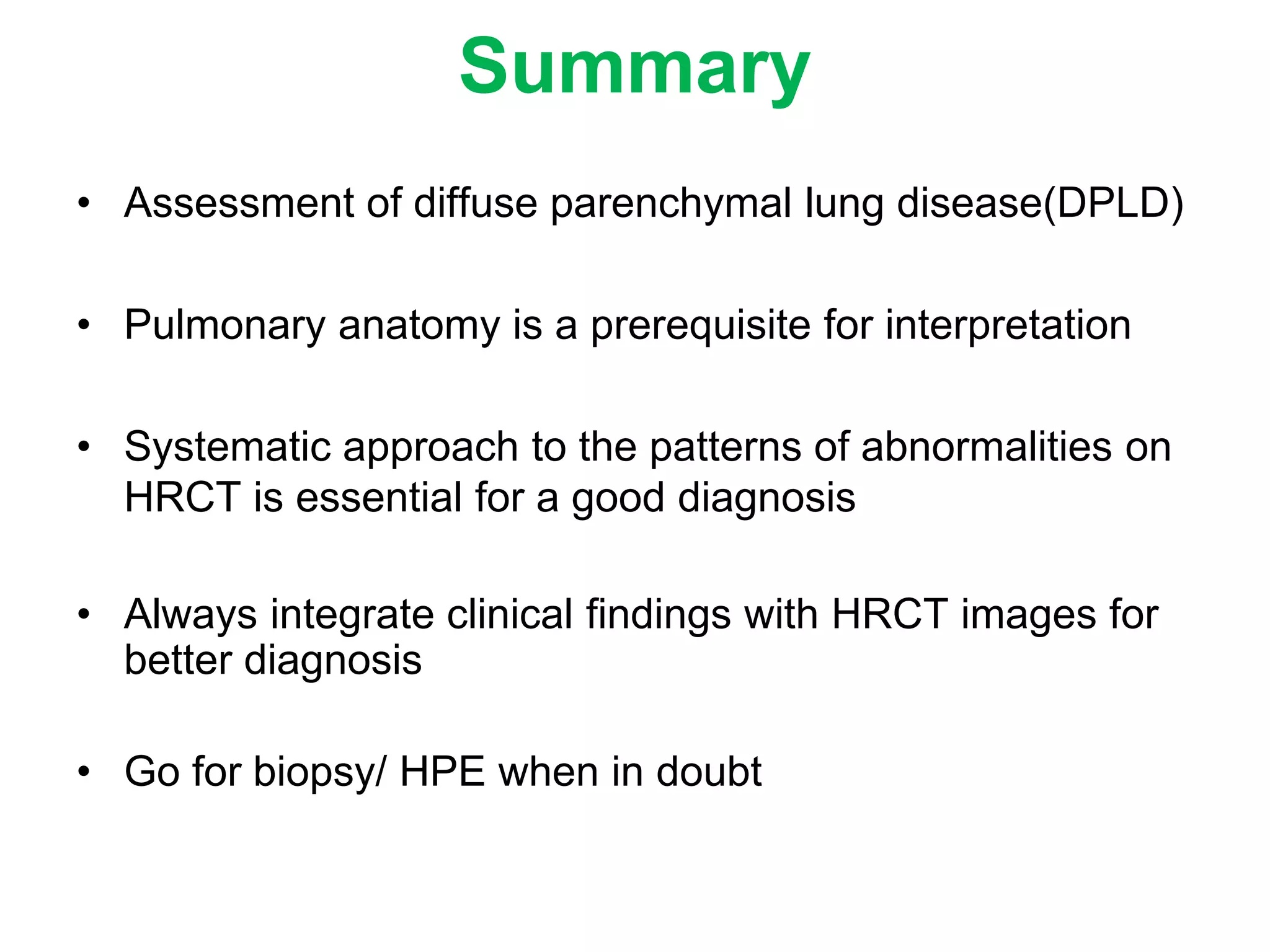 HRCT LUNG-BASIC INTERPRETATION | PPT | Lung and Respiratory Health ...