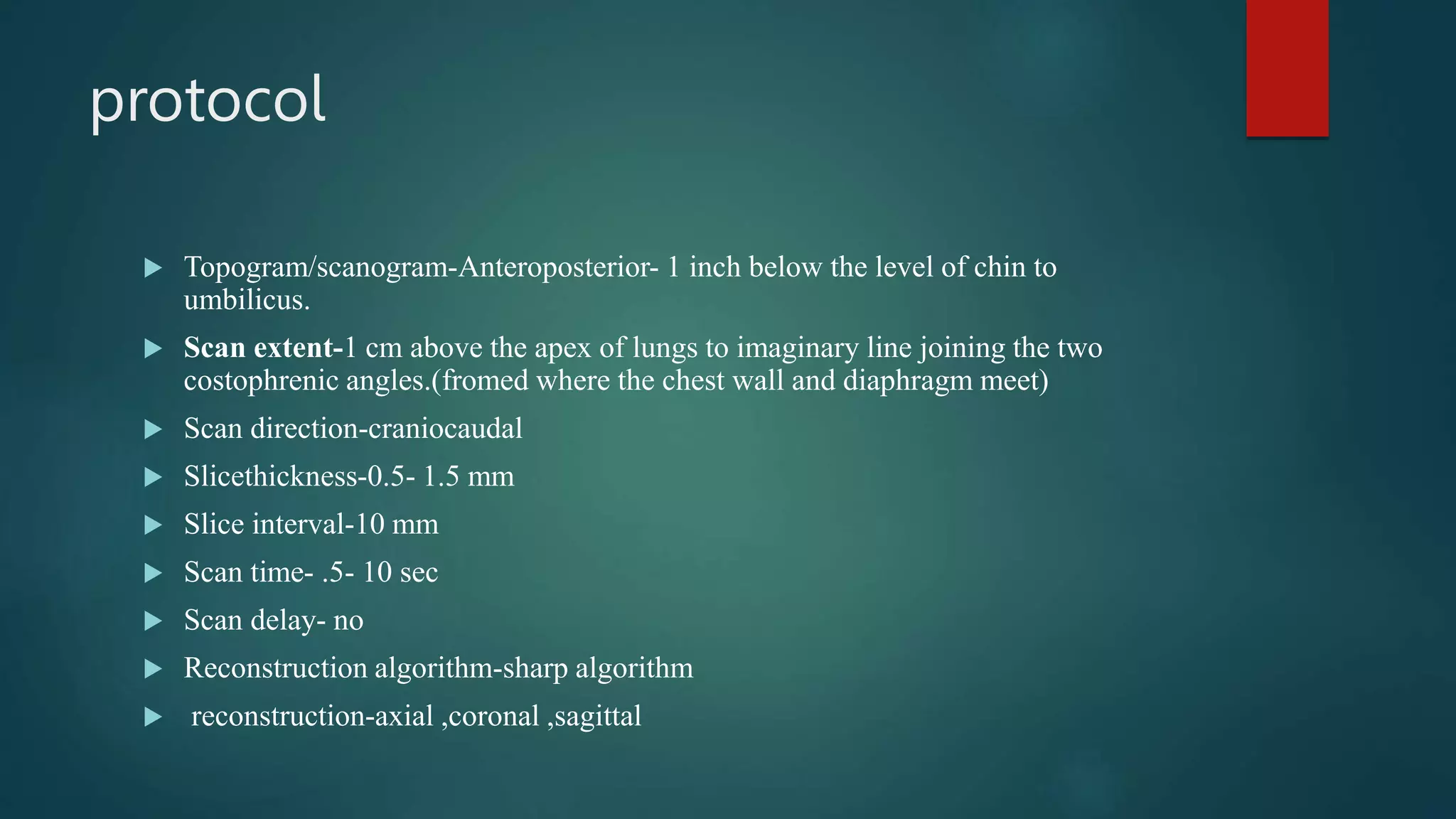 HRCT Thorax (High resolution computed tomography).pptx