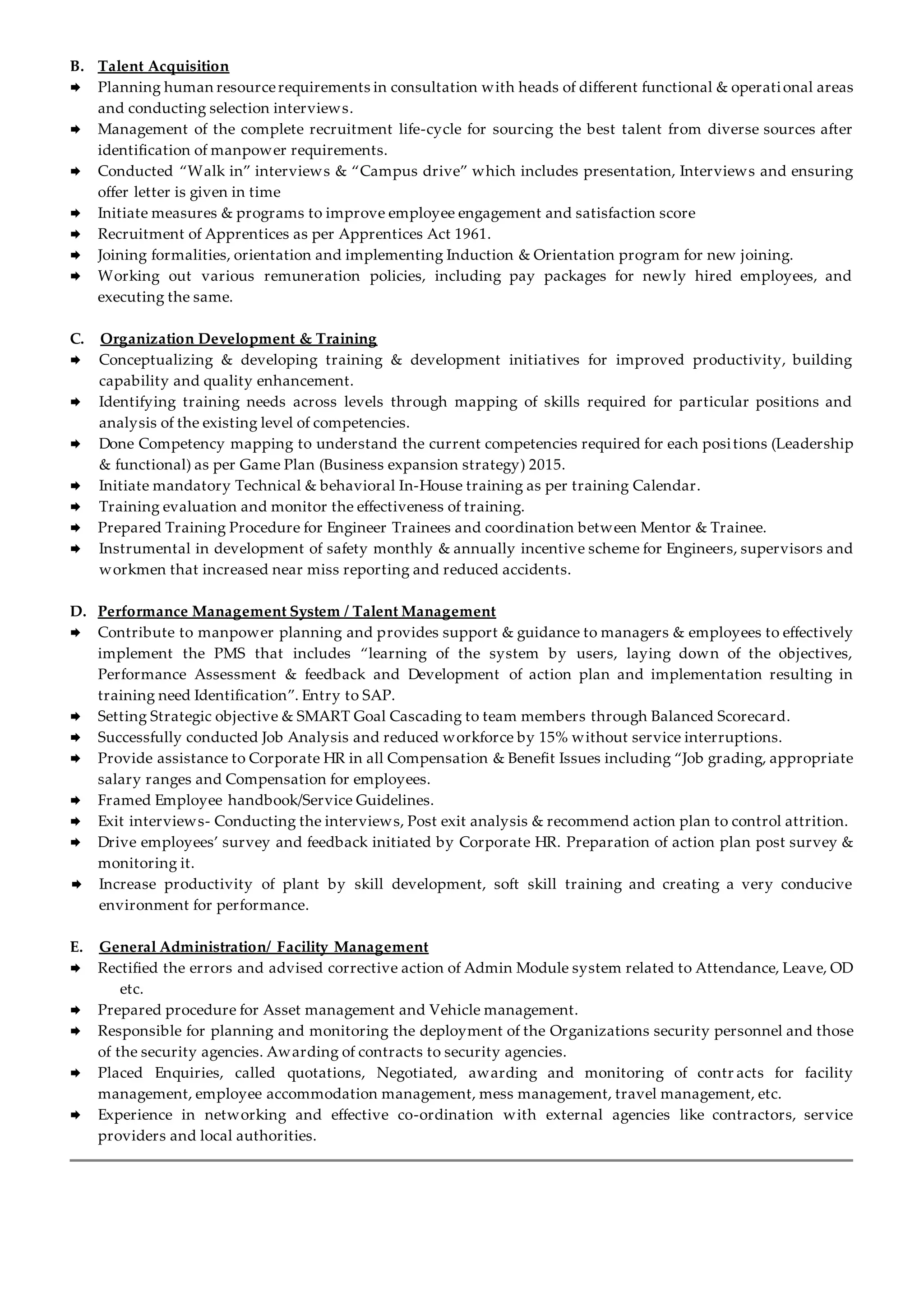 HR Curriculum Vitae – Neeraj Kumar Pandey | DOCX