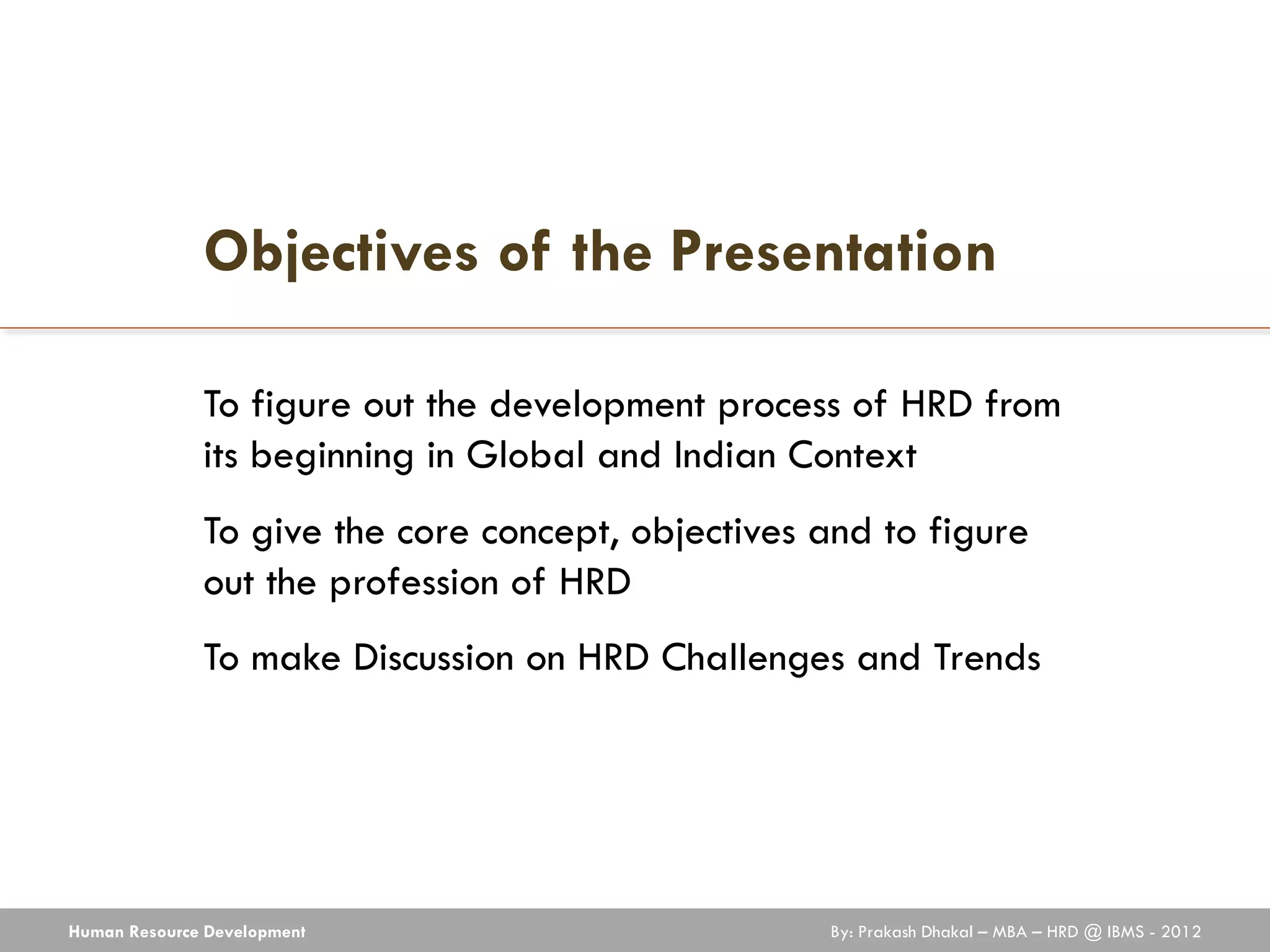 Human Resource Development (HRD) | PDF