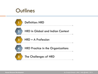 Human Resource Development (HRD) | PDF