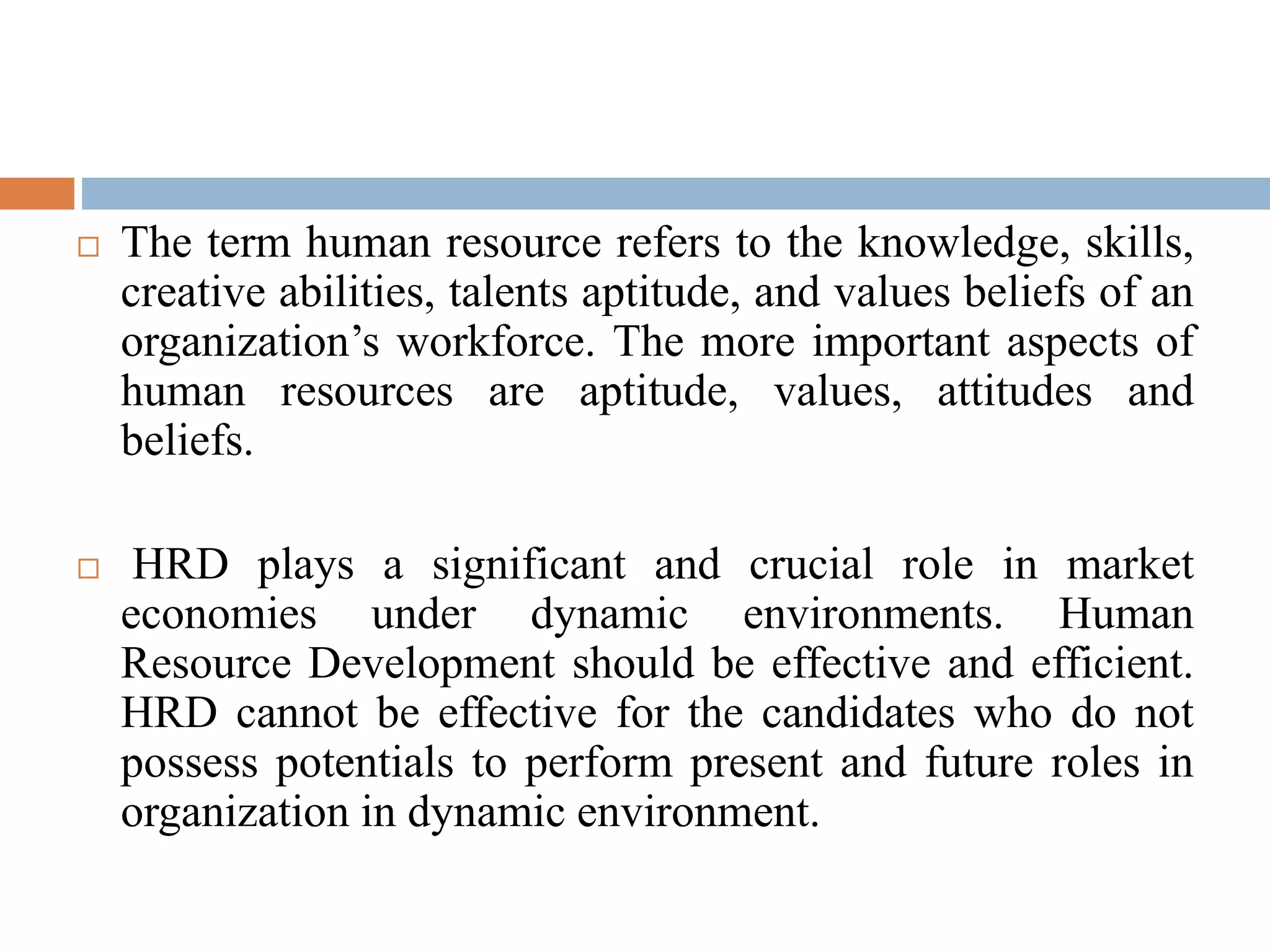 HRD | PPTX | Human Resources | Business