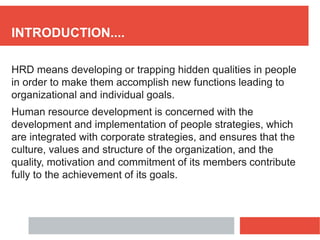 Human Resource Development | PPT