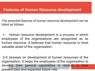 Human Resource Development | PPTX