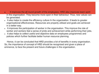 Human Resource Development | PPTX