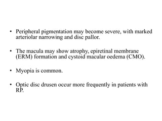 Hereditary Retinal disease .pptx