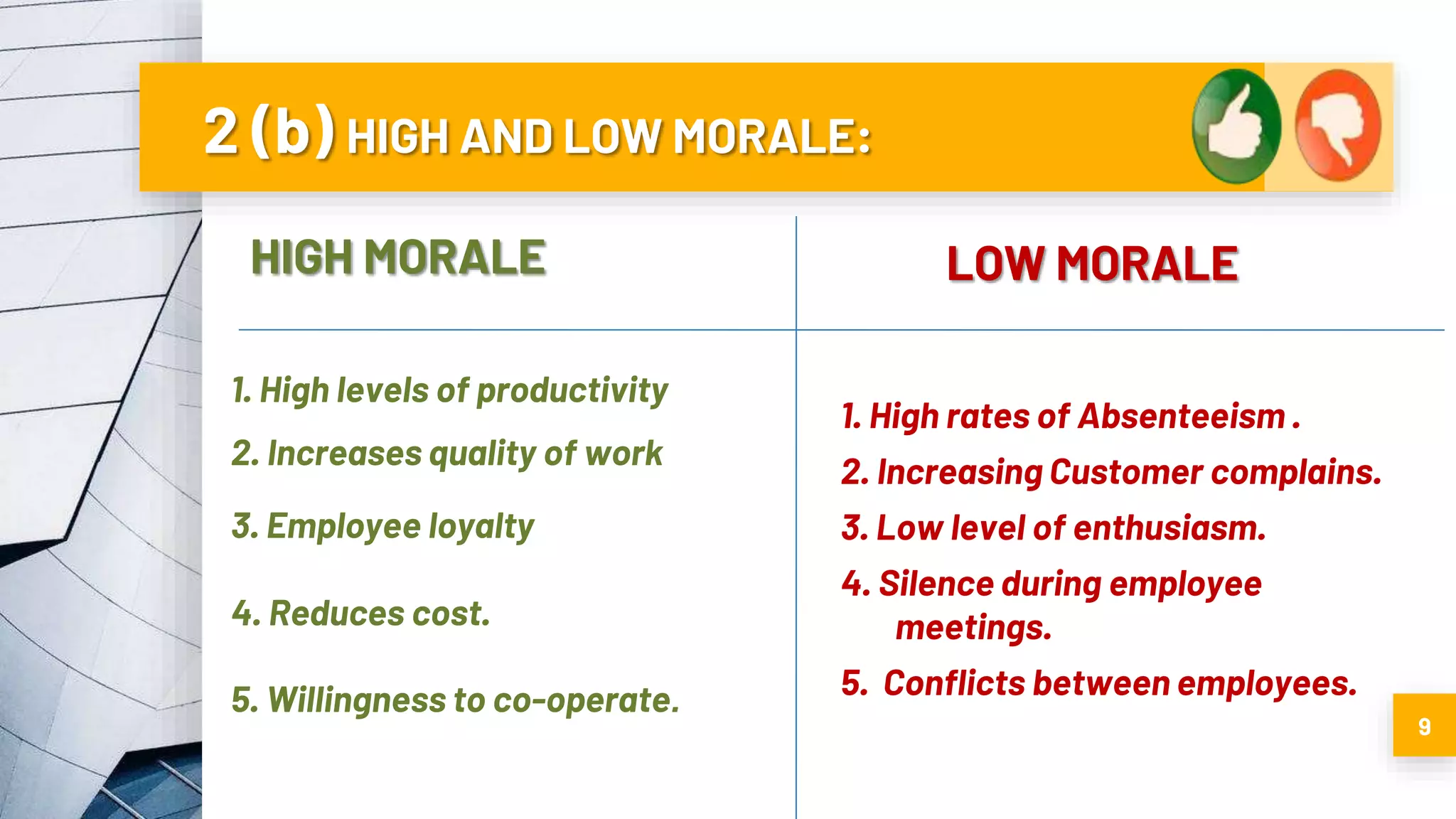 HRD employee morale | PPTX