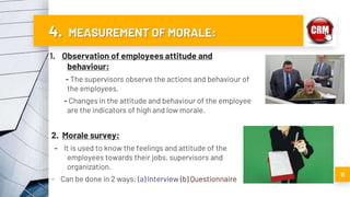 HRD employee morale | PPTX