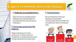 HRD employee morale | PPTX