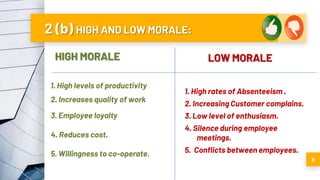 HRD employee morale | PPTX