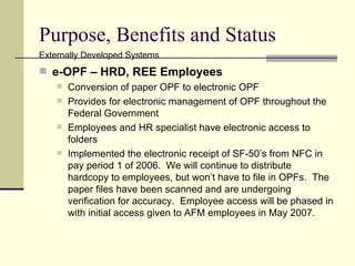 Hrd Systems Briefing | PPS