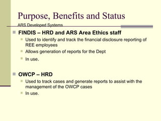 Hrd Systems Briefing | PPS