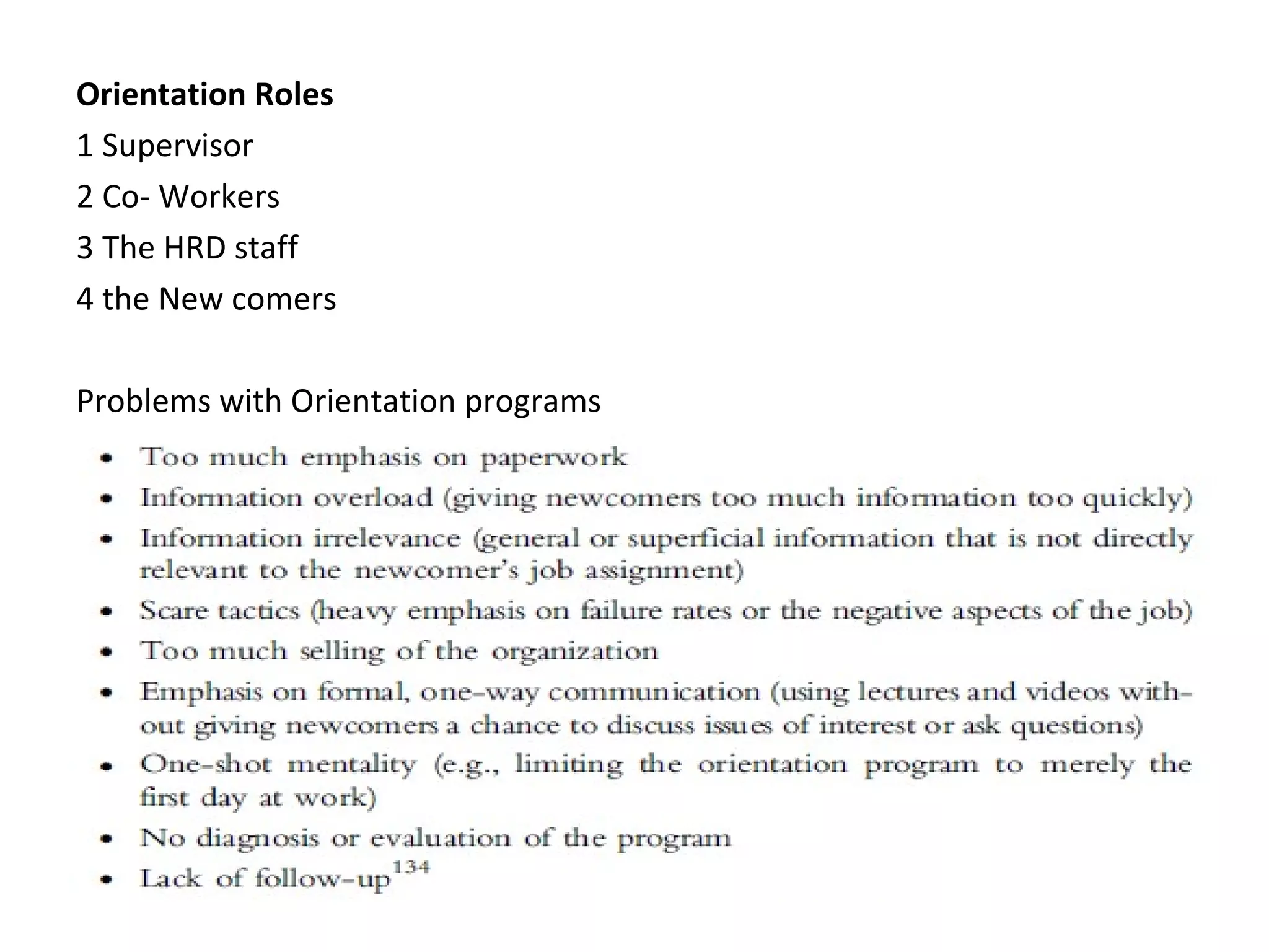 HRD Strategies for Employee: Employee Socialization and Orientation ...