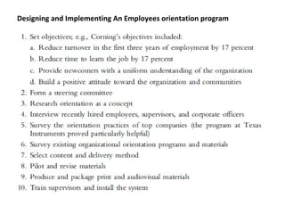 HRD Strategies for Employee: Employee Socialization and Orientation ...