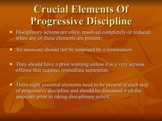 Progressive Discipline with Dignity. | PPT