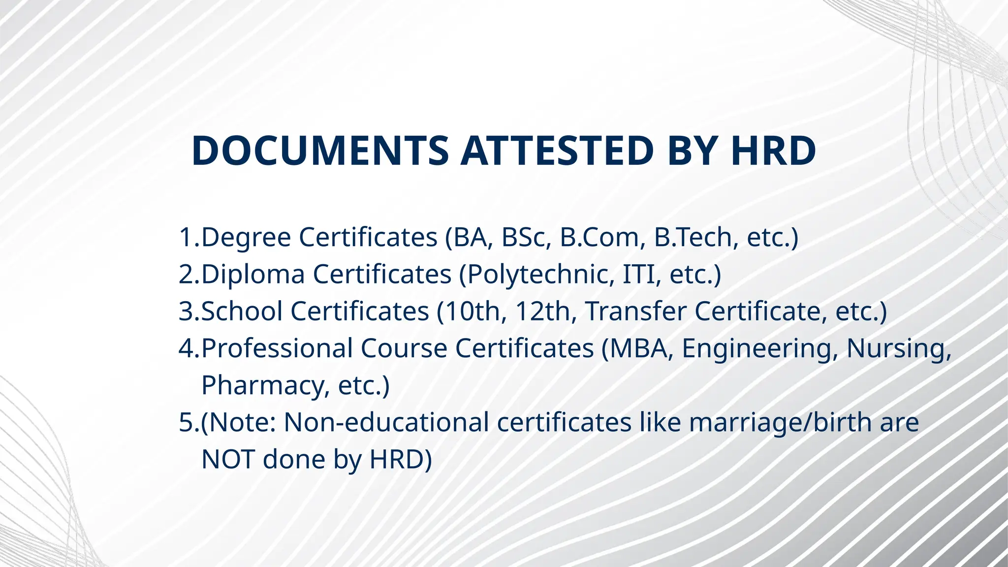 HRD Attestation: Essential Verification for Educational Certificates | PPTX