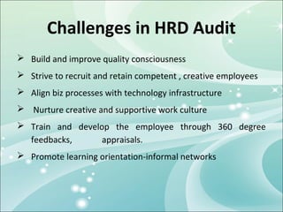 Hrd audit | PPT