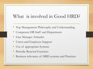 Hrd Audit | PPT