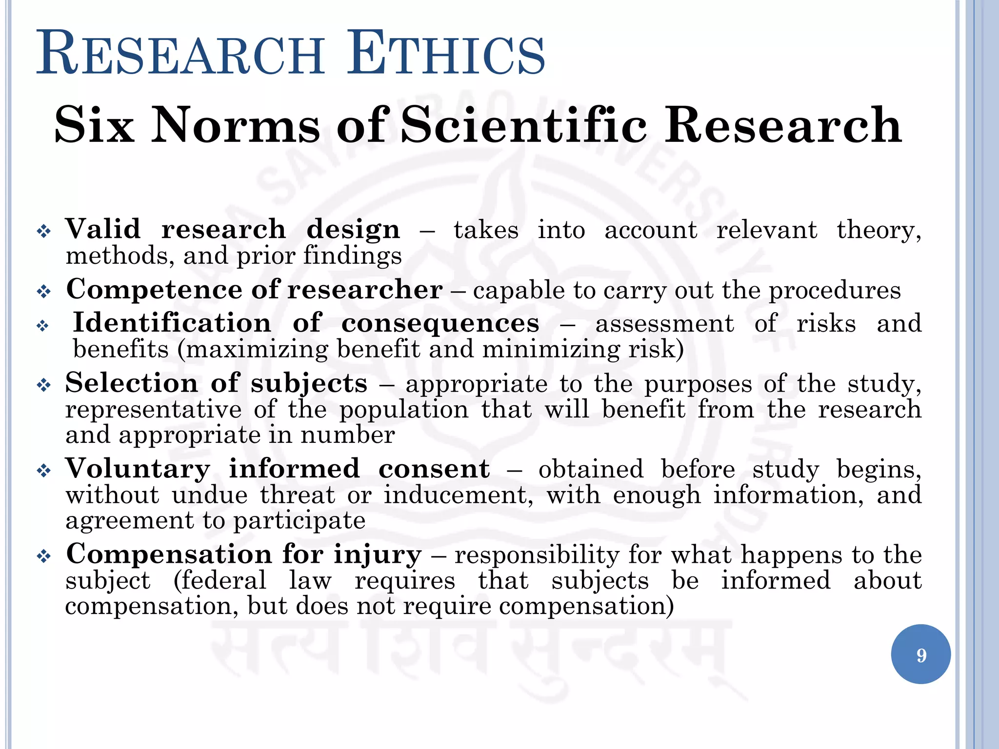 Research Ethics and Academic Honesty | PDF