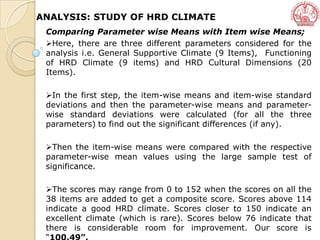 Hrd climate survey_ppt | PDF
