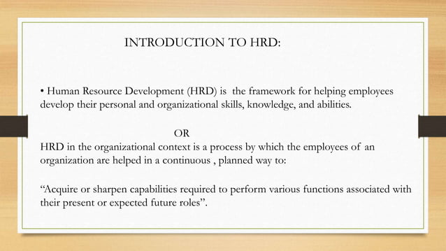 Hrd culture | PPT