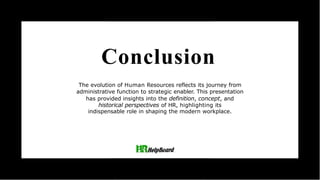 HR Definition, Human Resource Definition | PPTX