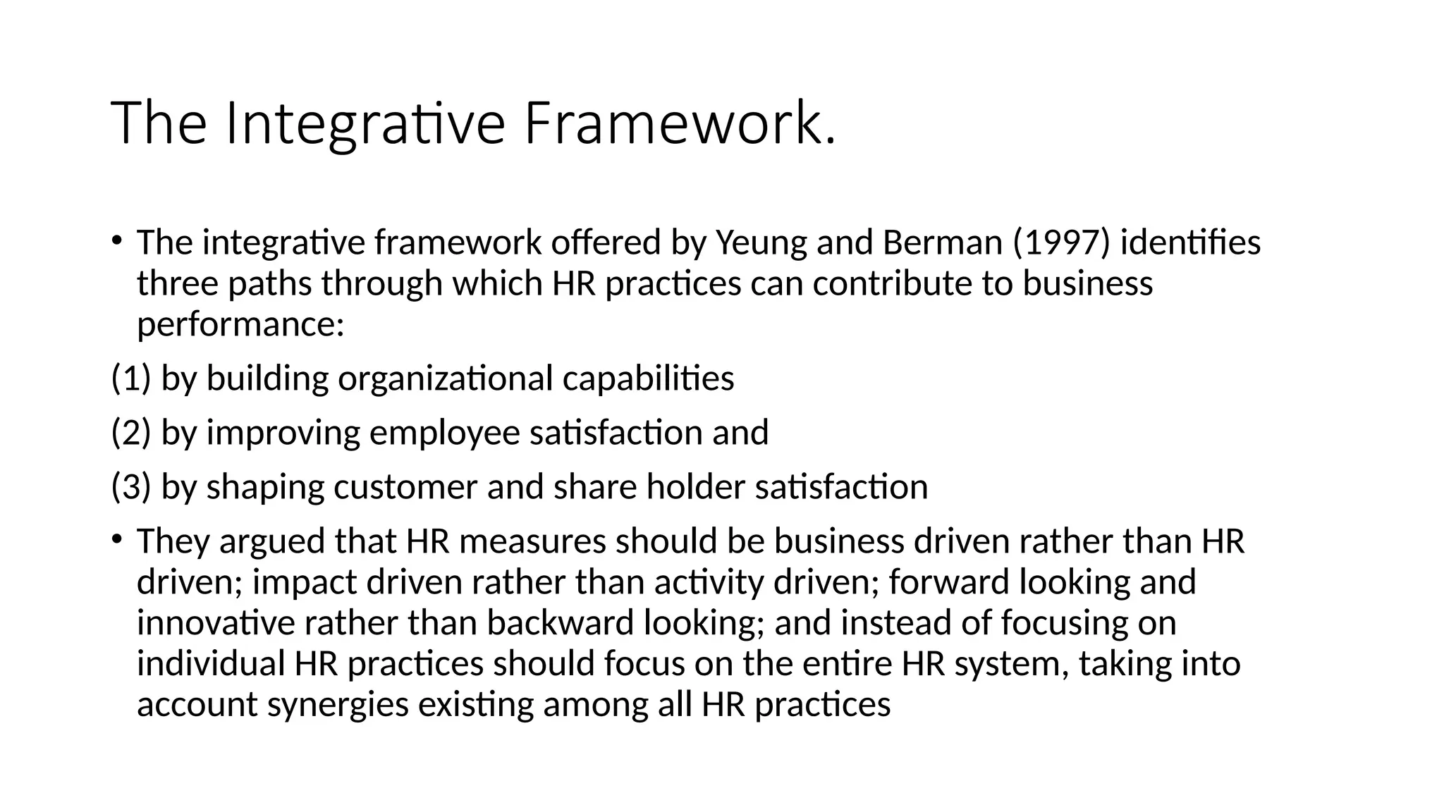 Human resource development framework for employees | PPT