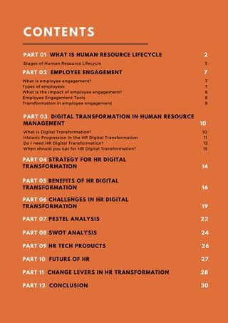 HR Digital Transformation - Pulse Survey, Empower Employees | PDF