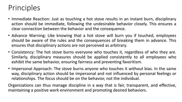 HR Disciplinary actions; a step by step approach.pptx | Human Resources ...