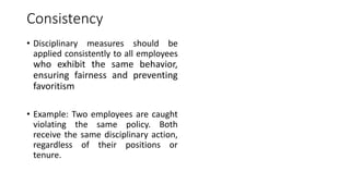 HR Disciplinary actions; a step by step approach.pptx | Human Resources ...