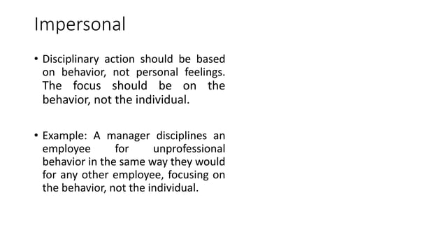 HR Disciplinary actions; a step by step approach.pptx | Human Resources ...