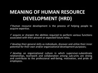Hrd lecture | PPT
