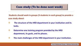 Roles and phases of HRD | PDF