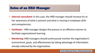 Roles and phases of HRD | PDF
